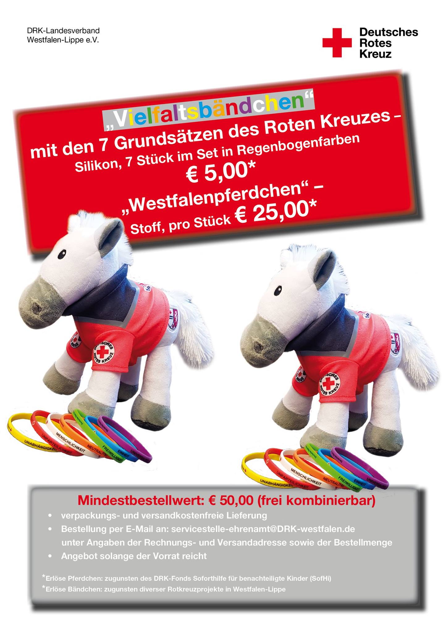 „Westfalenpferde“ als Unterstützung für SofHi – DRK SofHi